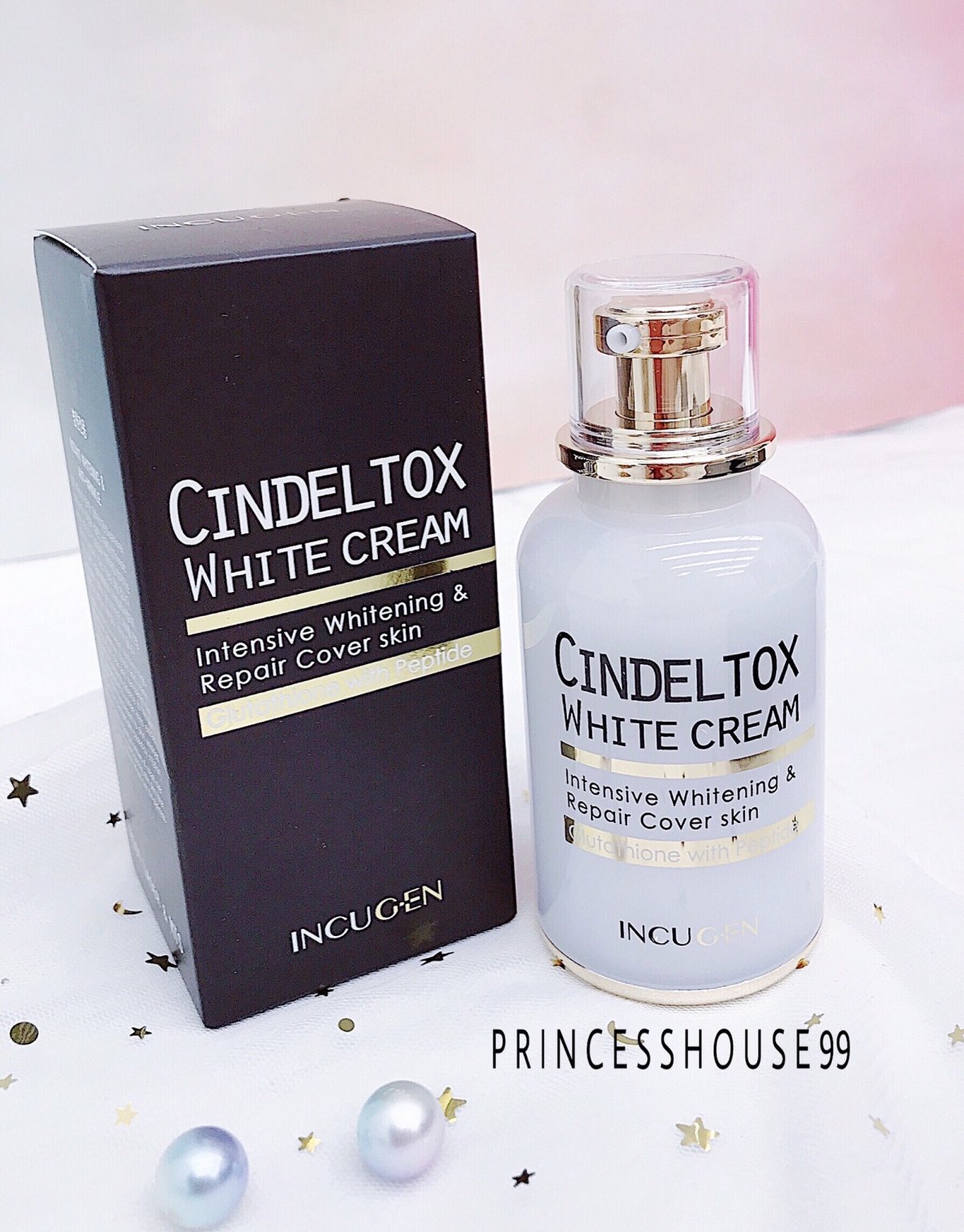 Kem Dưỡng Truyền Trắng Da Cindel Tox White Cream Hàn Quốc - Princess House